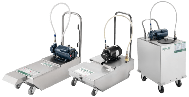 Used Cooking Oil Caddies - Frontline International Inc.