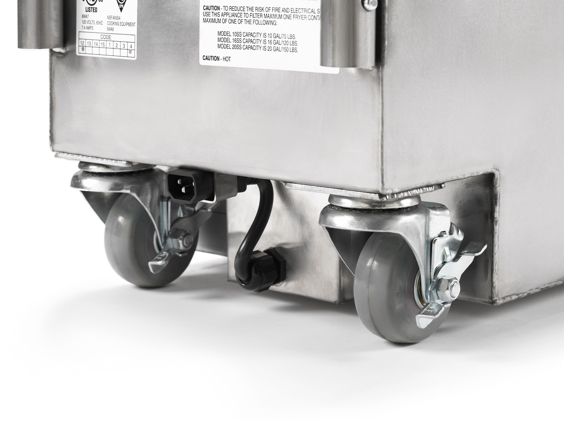 Transport Caddy (Heated Grease) Used Cooking Oil - Frontline ...