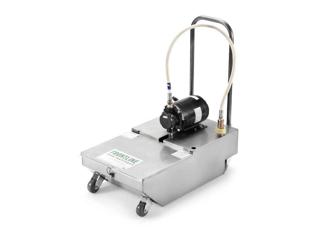 Used Cooking Oil Caddies - Frontline International Inc.