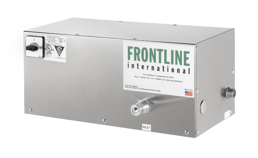 Waste Cooking Pump Station - Frontline International Inc.